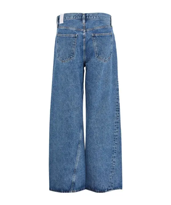 AGOLDE High Waisted Wide Leg Jeans