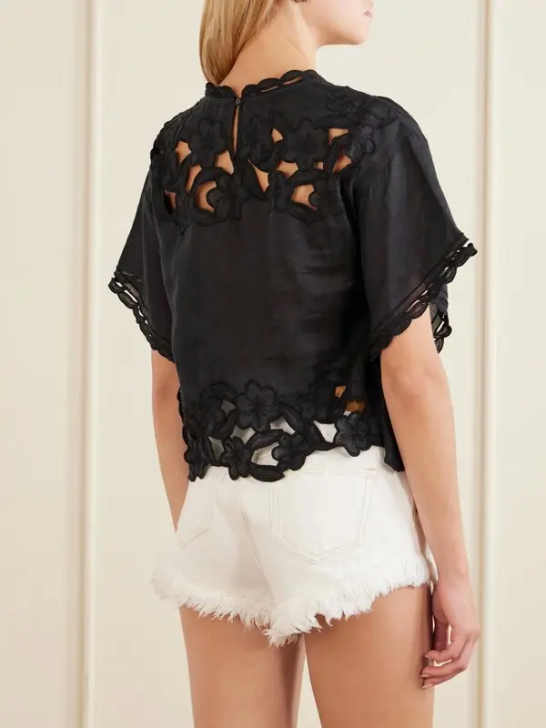 Isabel Marant Étoile Relda Openwork Shirt