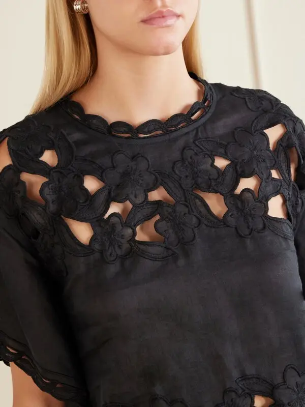 Isabel Marant Étoile Relda Openwork Shirt