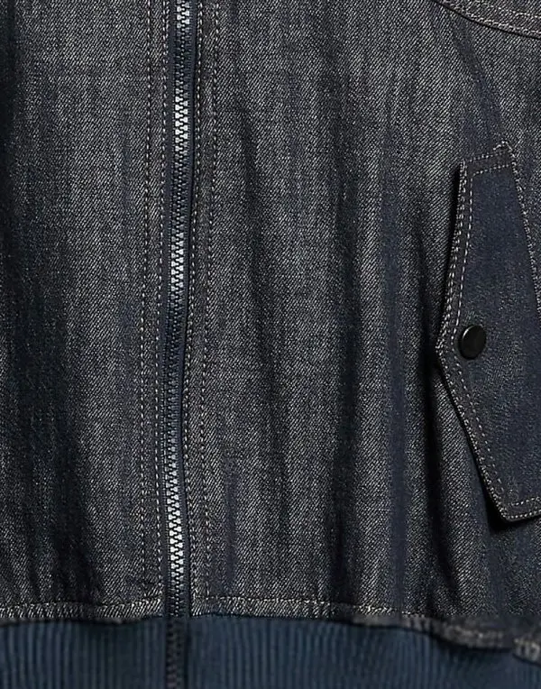 Brunello Cucinelli Long-sleeved Denim Jacket