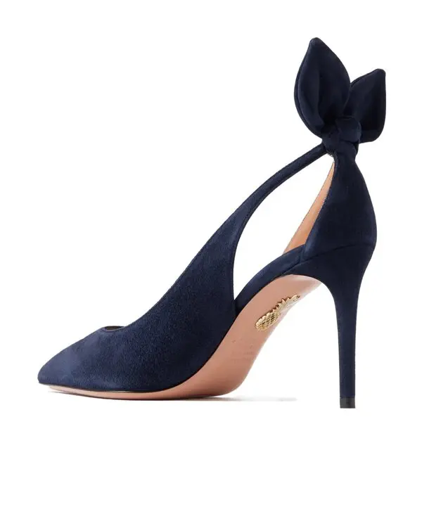 AQUAZZURA 85mm Bow-tie Pumps