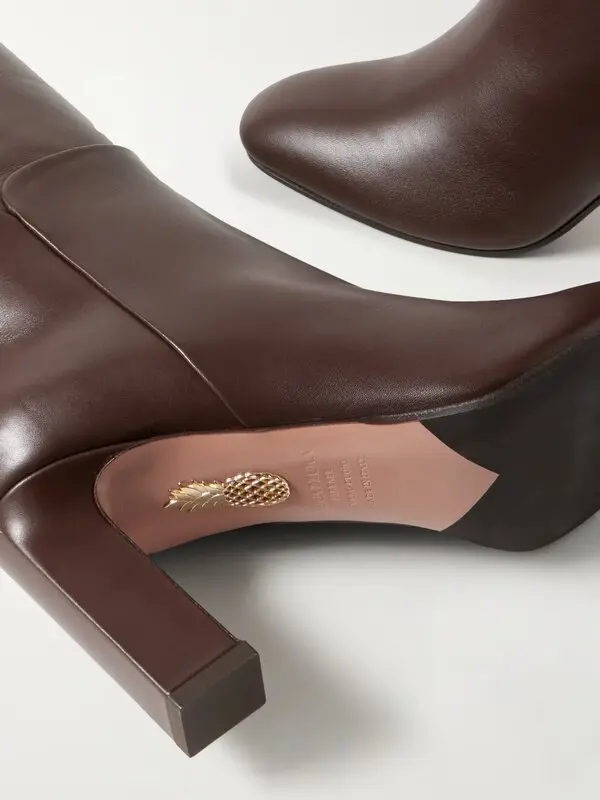 AQUAZZURA Leather Knee-high Boots