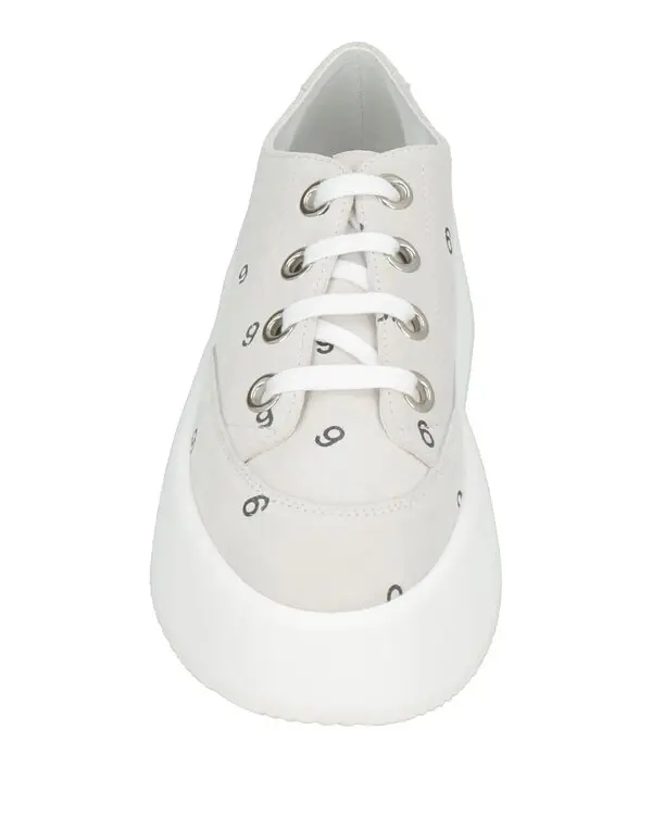 MAISON MARGIELA Suede Patchwork Chunky Sole Sneakers