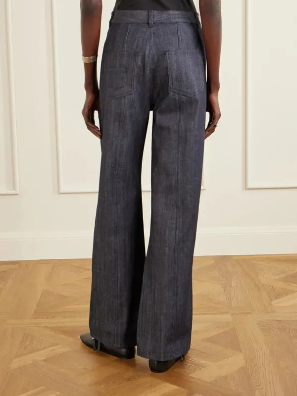 Cecilie Bahnsen High-rise Wide-leg Jeans