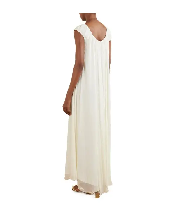 Staud Chiffon Maxi Dress