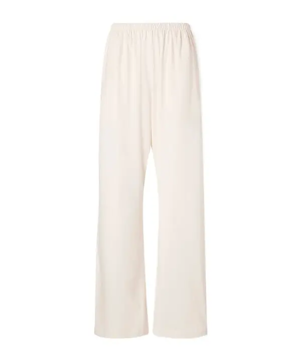 Wardrobe.NYC Lightpink Elasticwaist Wideleg Pants
