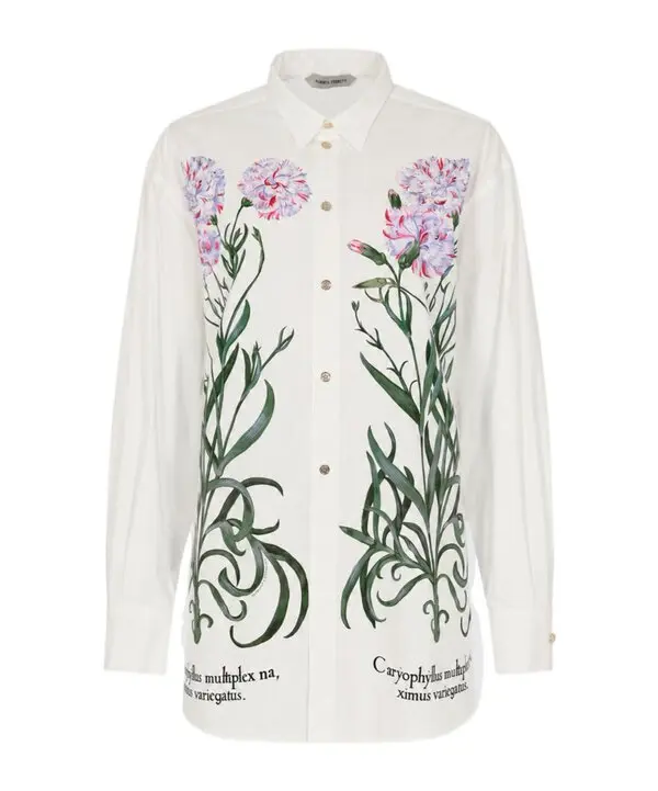 Alberta Ferretti Long-sleeved Shirt - White