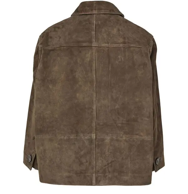 Soeur Vincenzo Suede Cropped Jacket
