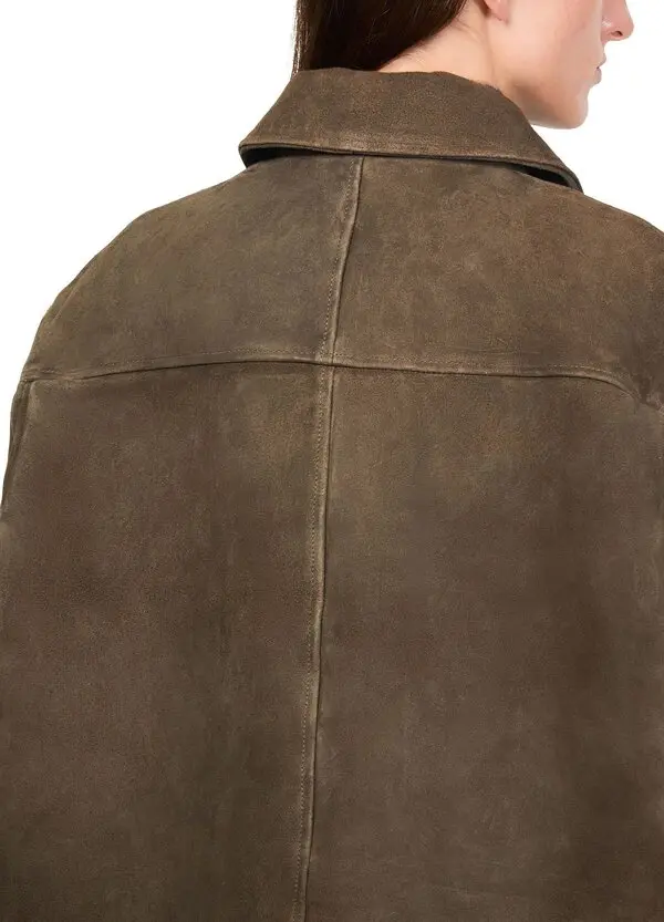 Soeur Vincenzo Suede Cropped Jacket