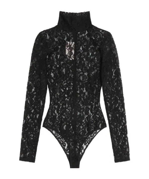 Valentino Garavani Rebrod Lace Body - Black