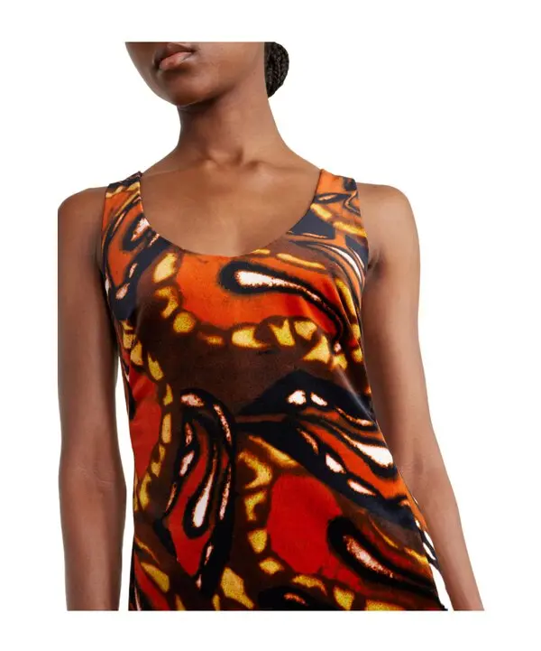 Dries Van Noten Printed Cotton-blend Velvet Maxi Dress