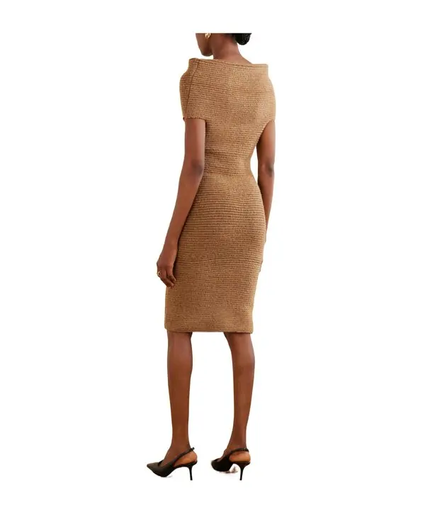 Magda Butrym Knitted Jersey Midi Dress