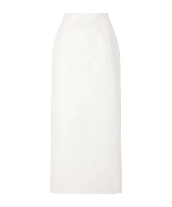 Cecilie Bahnsen Matelassé Midi Skirt
