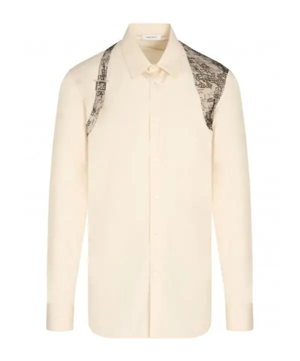 Alexander McQueen Long-sleeved Shirt - Nude