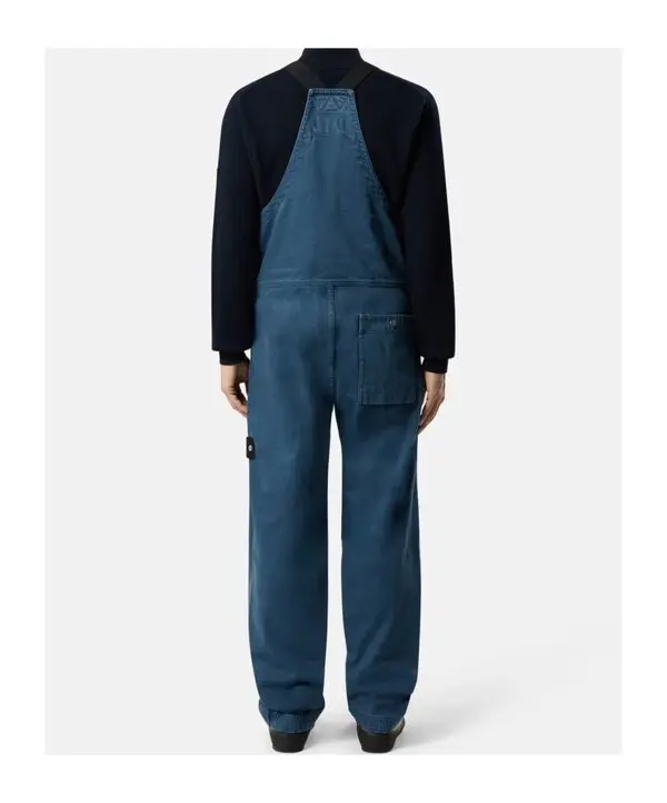 Stone Island Loose-fit Overalls With Pockets