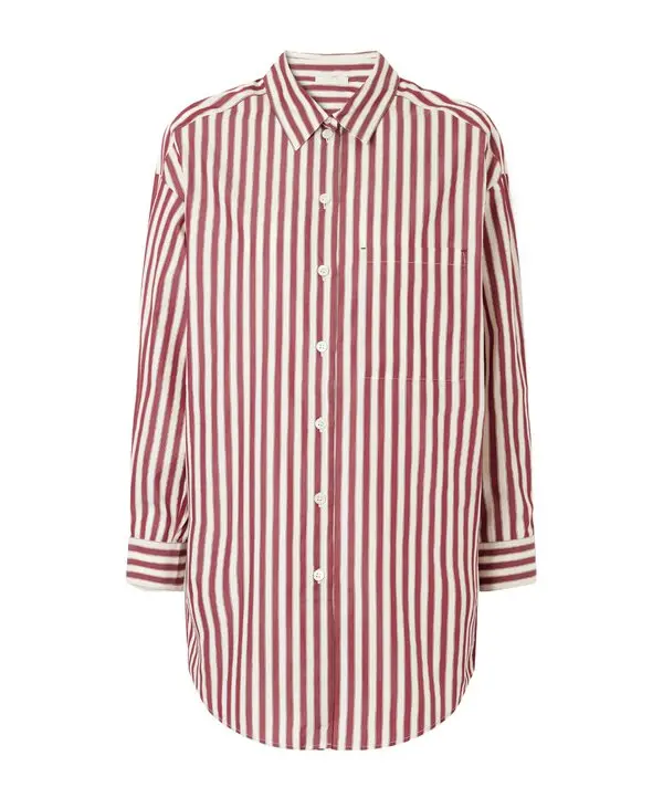 ERES Sir Striped Cotton-poplin Pajama Shirt - No