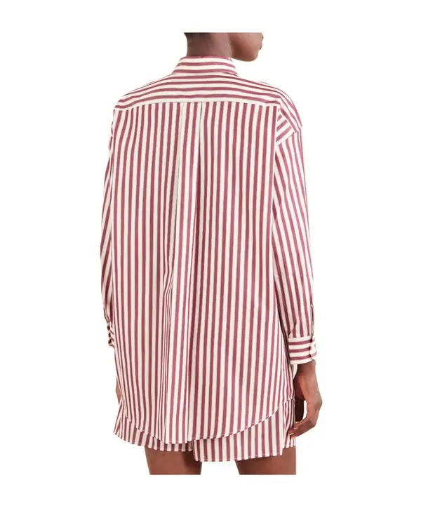 ERES Sir Striped Cotton-poplin Pajama Shirt