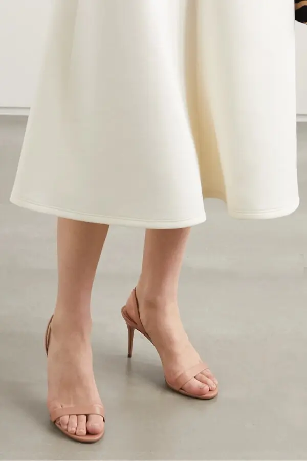 AQUAZZURA Leather Highheel Sandals