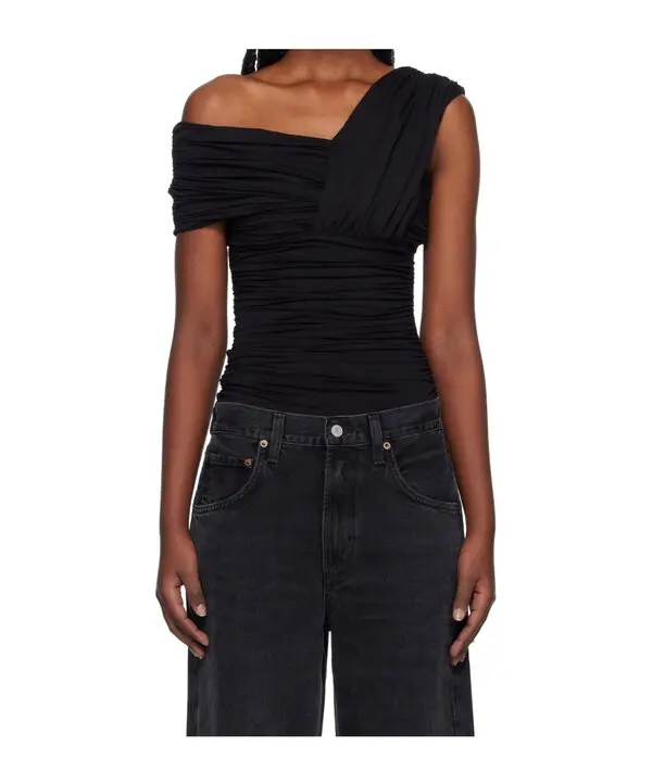 AGOLDE Etienne Bodysuit - Black