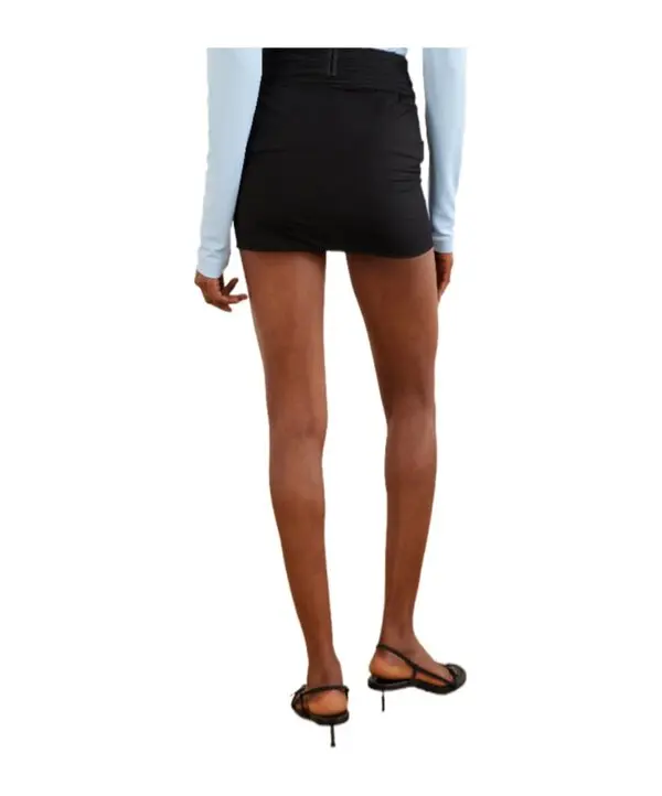 Wardrobe.NYC Seethrough Mesh Mini Skirt