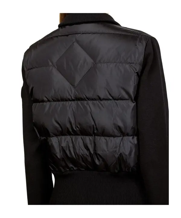 Canada Goose Hybride Large Quilted Knit Jacket