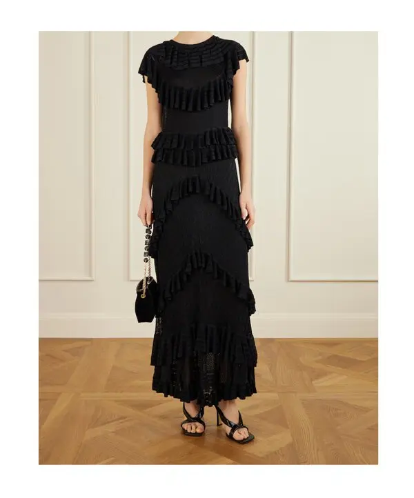 Ulla Johnson Round Neck Dress