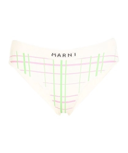 Marni Checkered Knitted Underwear