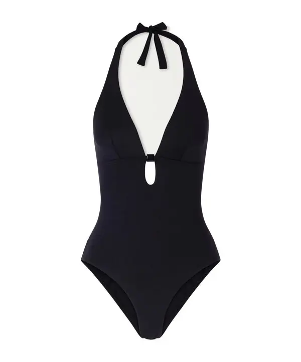 ERES Harmony Embellished Cutout Swimsuit - Black