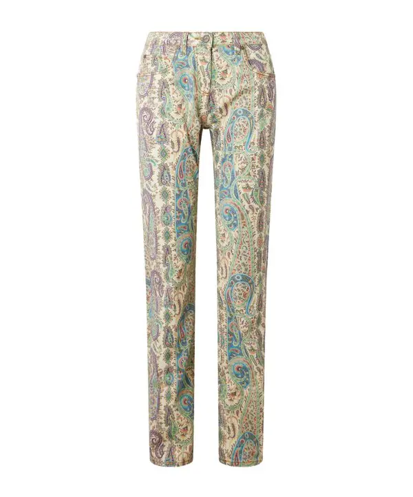 Etro Casual Loose Trousers - Multicolor