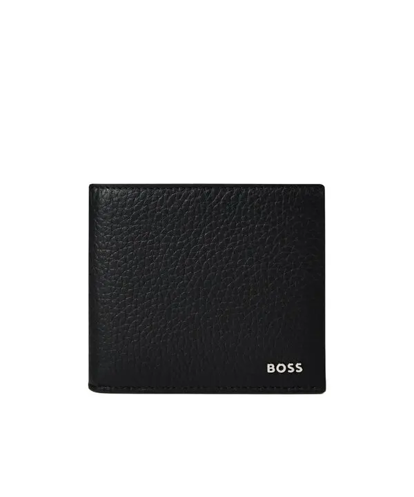 Hugo Boss Solid Color Wallet - Black