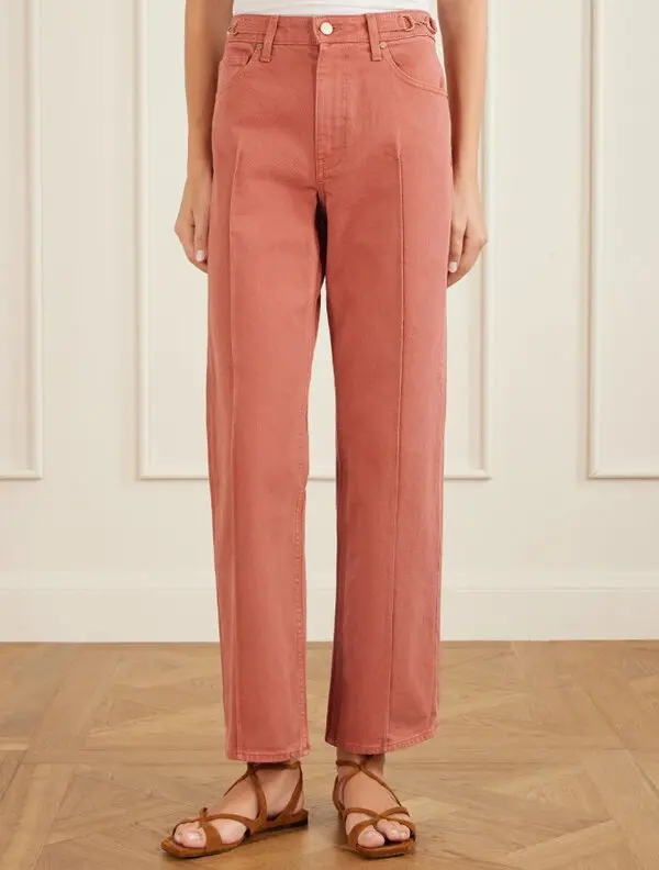 Ulla Johnson High-waisted Straight Leg Jeans