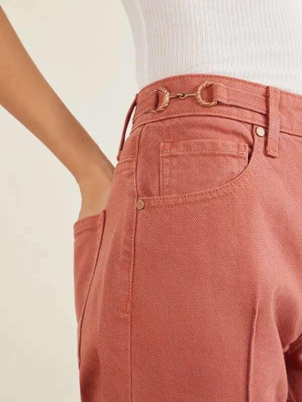 Ulla Johnson High-waisted Straight Leg Jeans