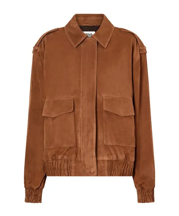 ARMA Halti Suede Jacket - Brown