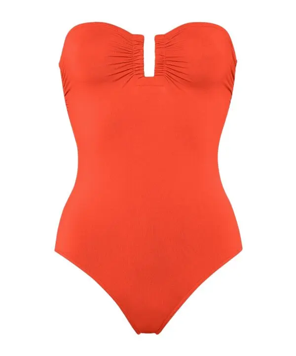 ERES Offshoulder Onepiece Swimsuit - Red