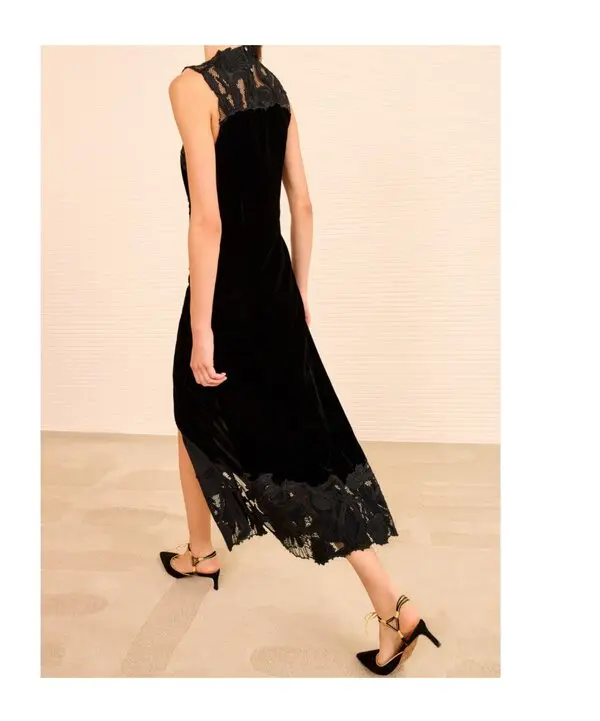 Ulla Johnson Rosaria Embroidered Ruched Dress