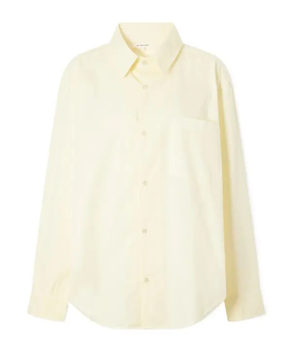 SLVRLAKE Long-sleeved Collared Shirt - Yellow