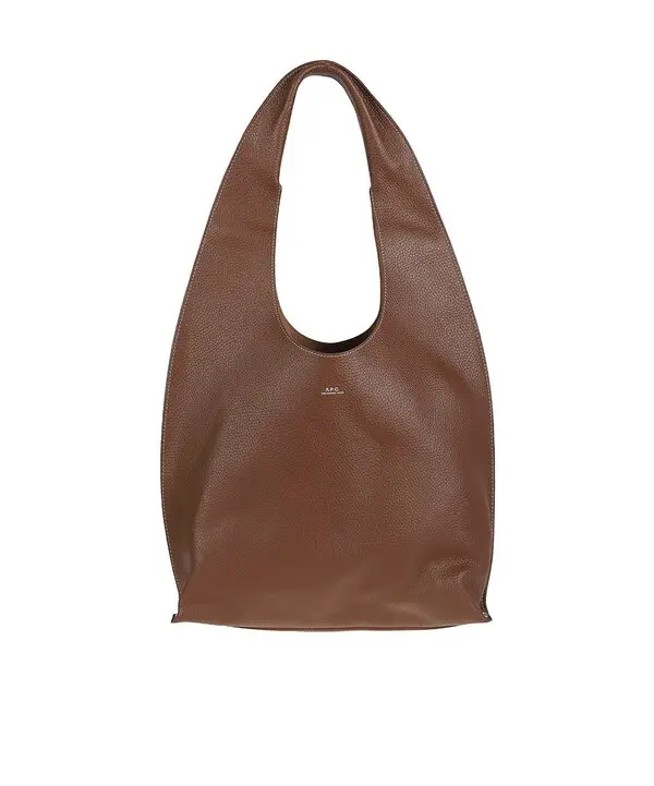 A.p.c. Neige Shoulder Bag - Brown