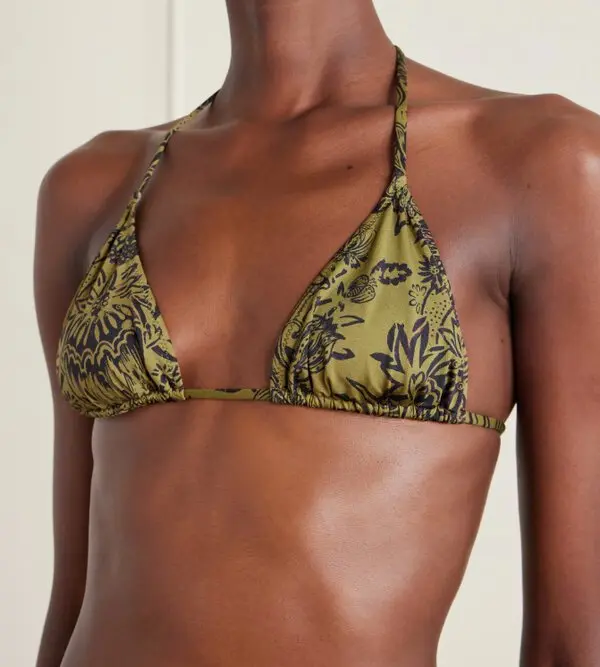 Ulla Johnson Triangle Bikini Top