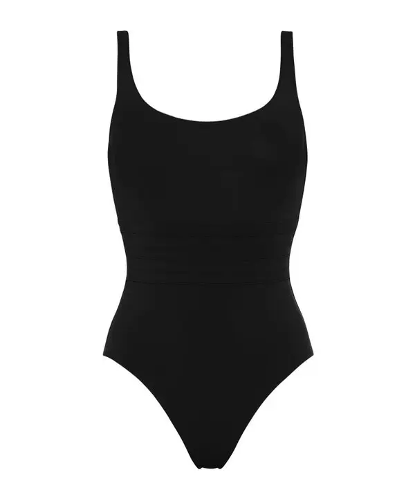 ERES Solid Color One-piece Swimsuit