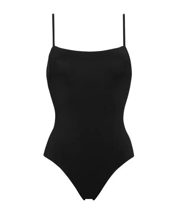 ERES Solid Color One-piece Swimsuit
