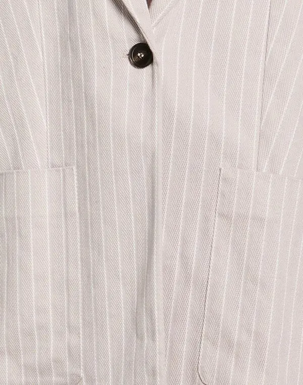 MAXCO. Striped Single-breasted Suit