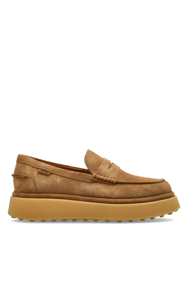 TOD'S Suede Loafers - Brown