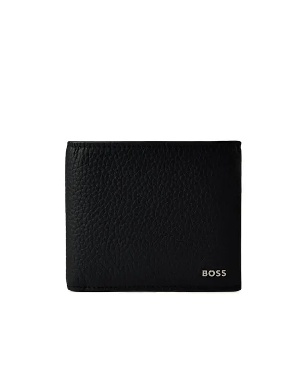 Hugo Boss Solid Color Wallet - Black