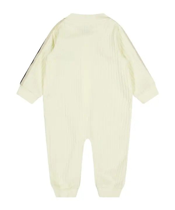 Palm Angels Ribbed Zip-up One-piece Suit