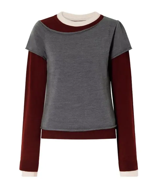 Staud Asymmetrical Top - Brown