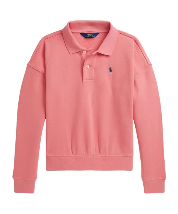 Polo Ralph Lauren Sweatshirt With Embroidered Logo - Pink