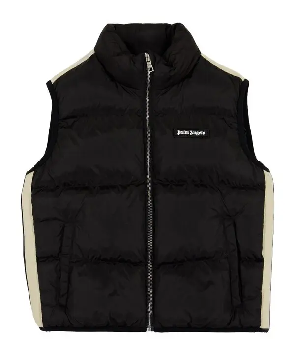 Palm Angels Puffer Vest - Black