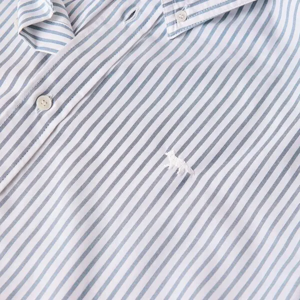 Maison Kitsuné Striped Longsleeve Shirt
