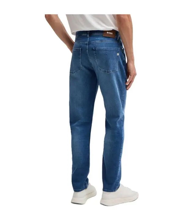Hugo Boss Washed Cropped Jeans