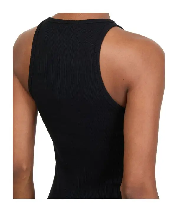 COURREGES Round Neck Sleeveless Vest